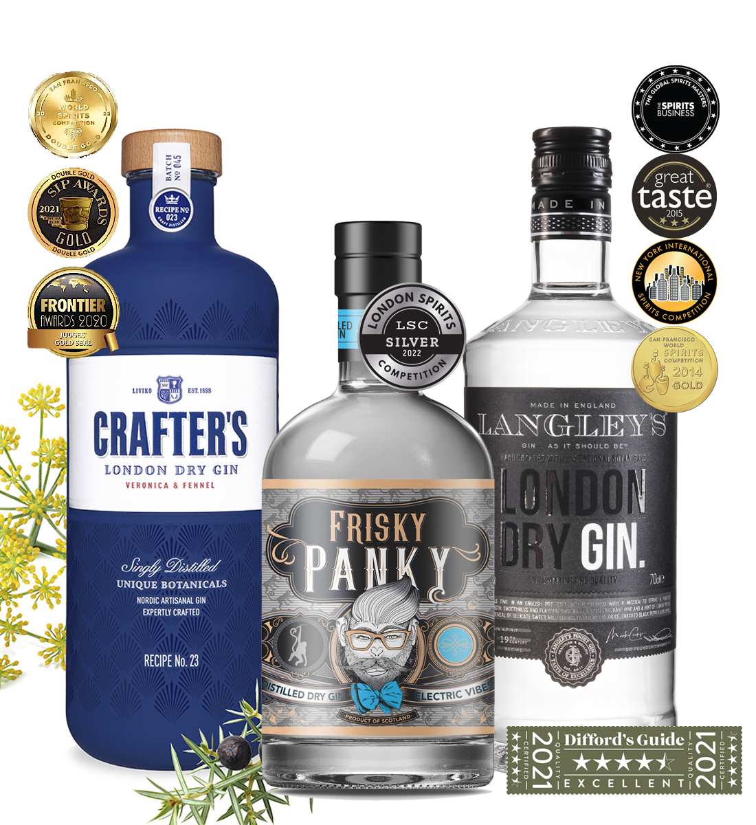 Party Box PREMIUM GIN PACK TASTING | BauturiAlcoolice.ro